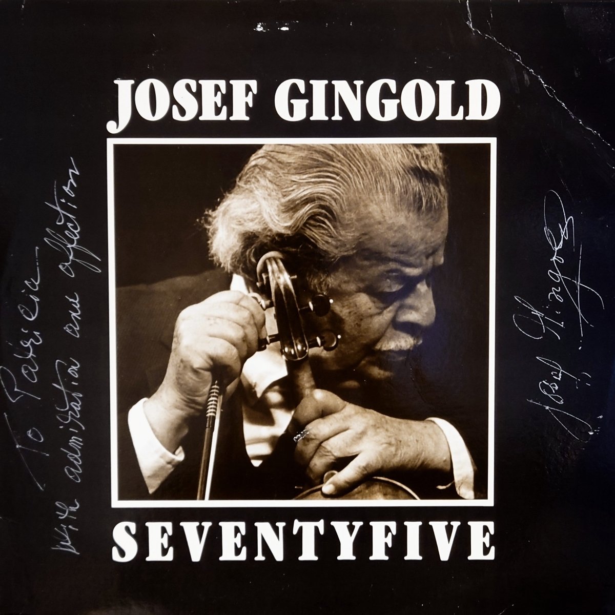 Josef Gingold - Seventyfive [Used Vinyl] – Tonality Records