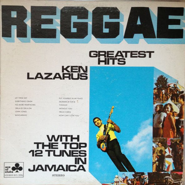Ken Lazarus - Reggae Greatest Hits [Used Vinyl] – Tonality Records