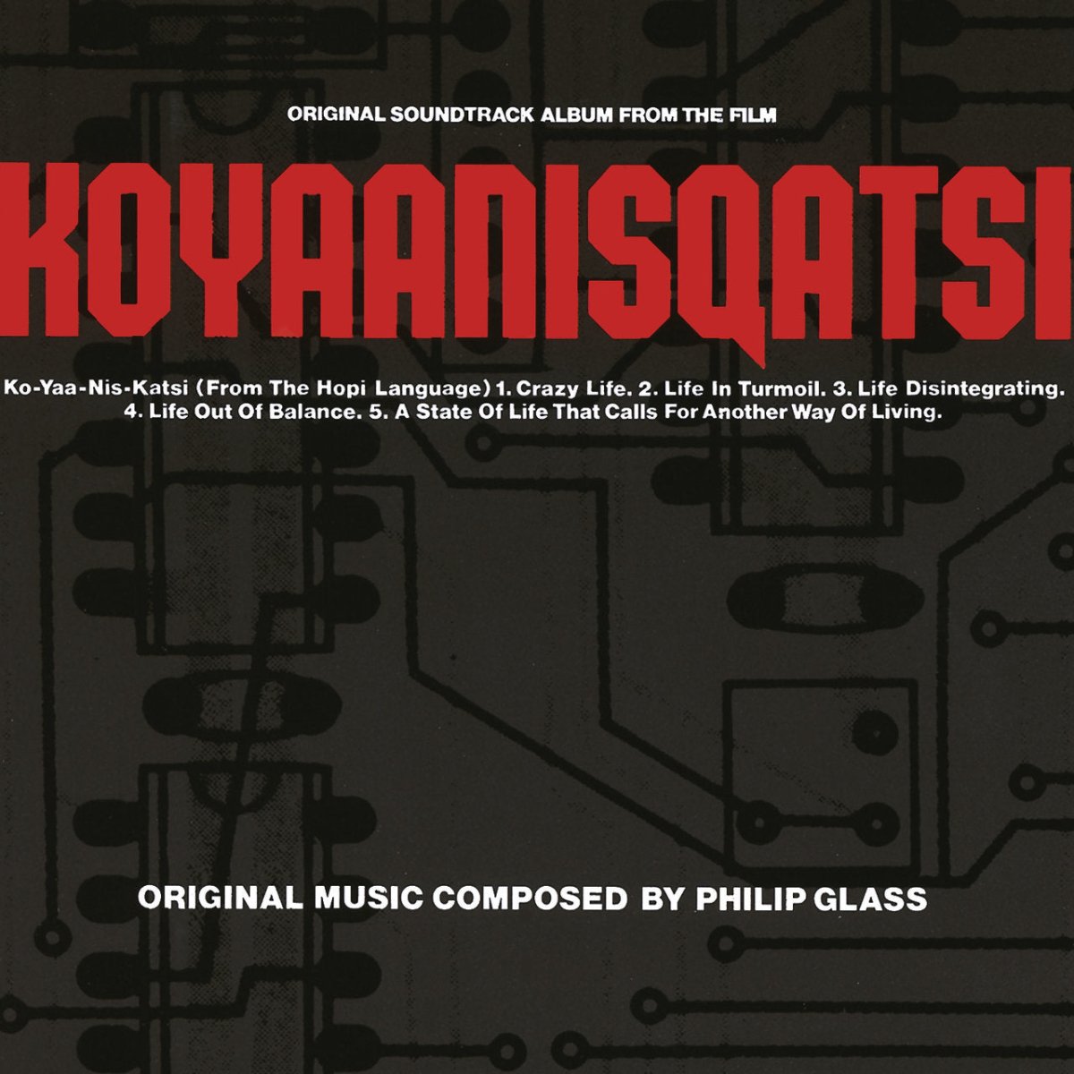 Philip Glass - Koyaanisqatsi (Life Out of Balance) (Original Soundtrac ...
