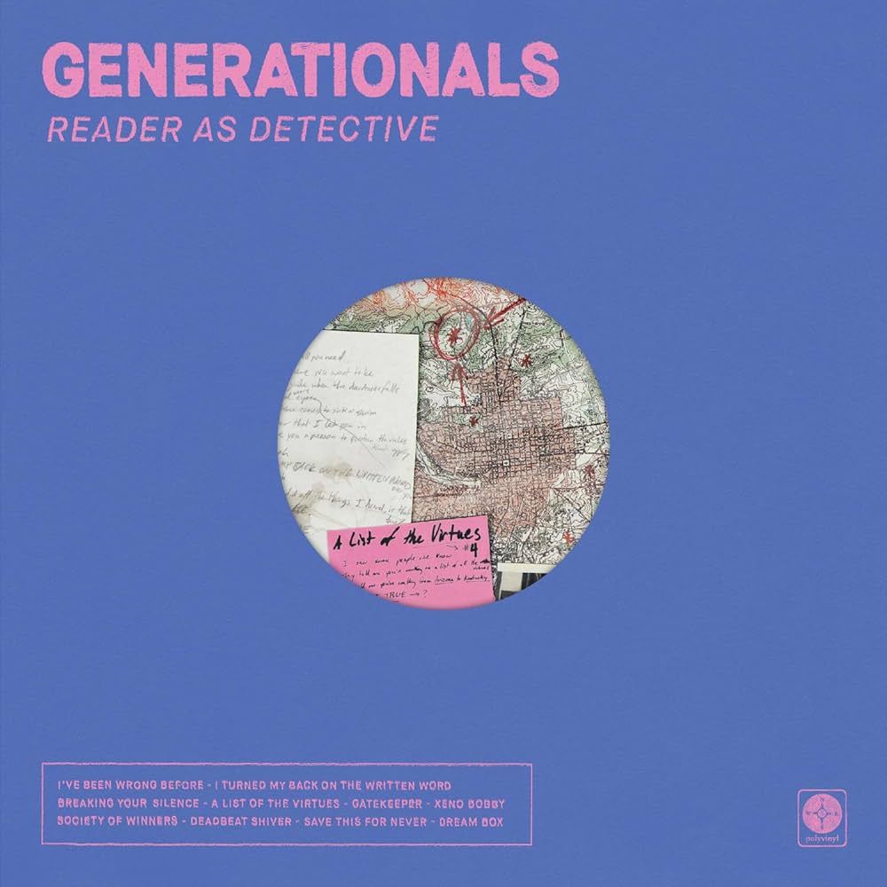 Generationals - Reader As Detective [New Vinyl] – Tonality Records